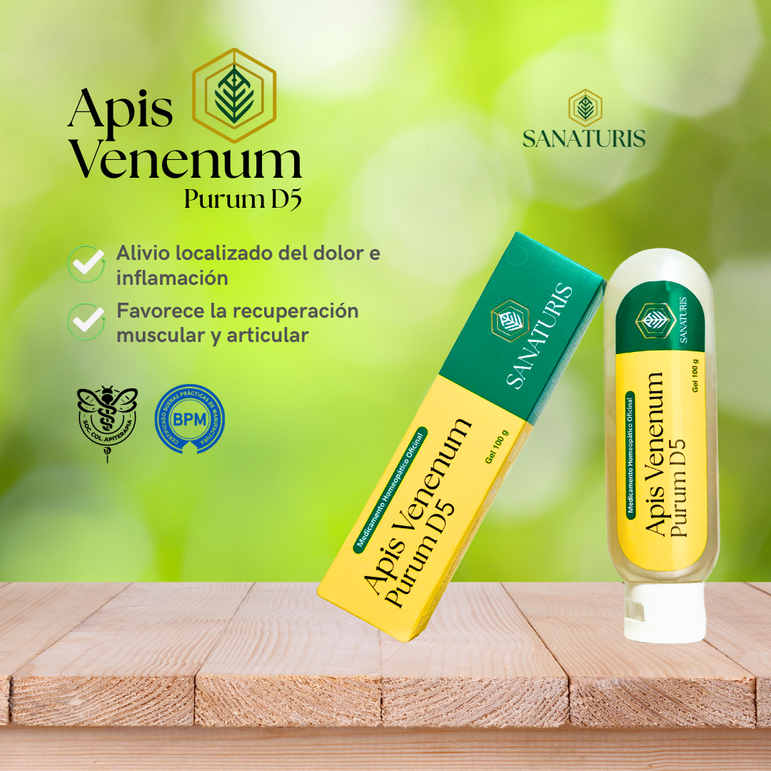 Apis Venenum Purum D5 – Gel - Sanaturis